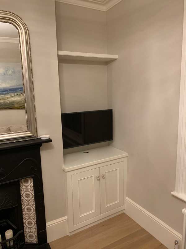 Custom Built In Alcove Units - Wood Fairy Carpenter & Cabinet Makers