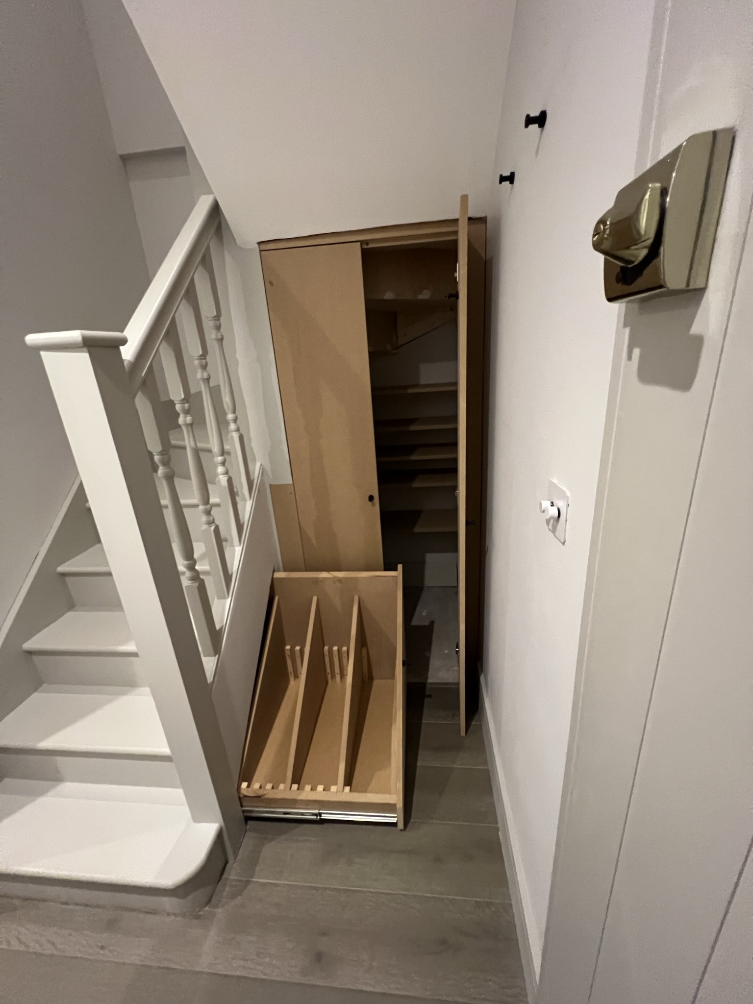 Custom Under Stairs Units Cupboards Storage - Wood Fairy Carpenter ...
