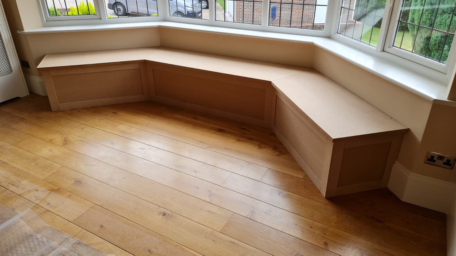 Custom Window Seat Carpentry - Wood Fairy Carpenter & Cabinet Makers